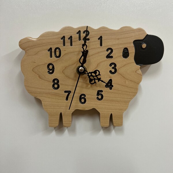 Sheep Clock - Etsy