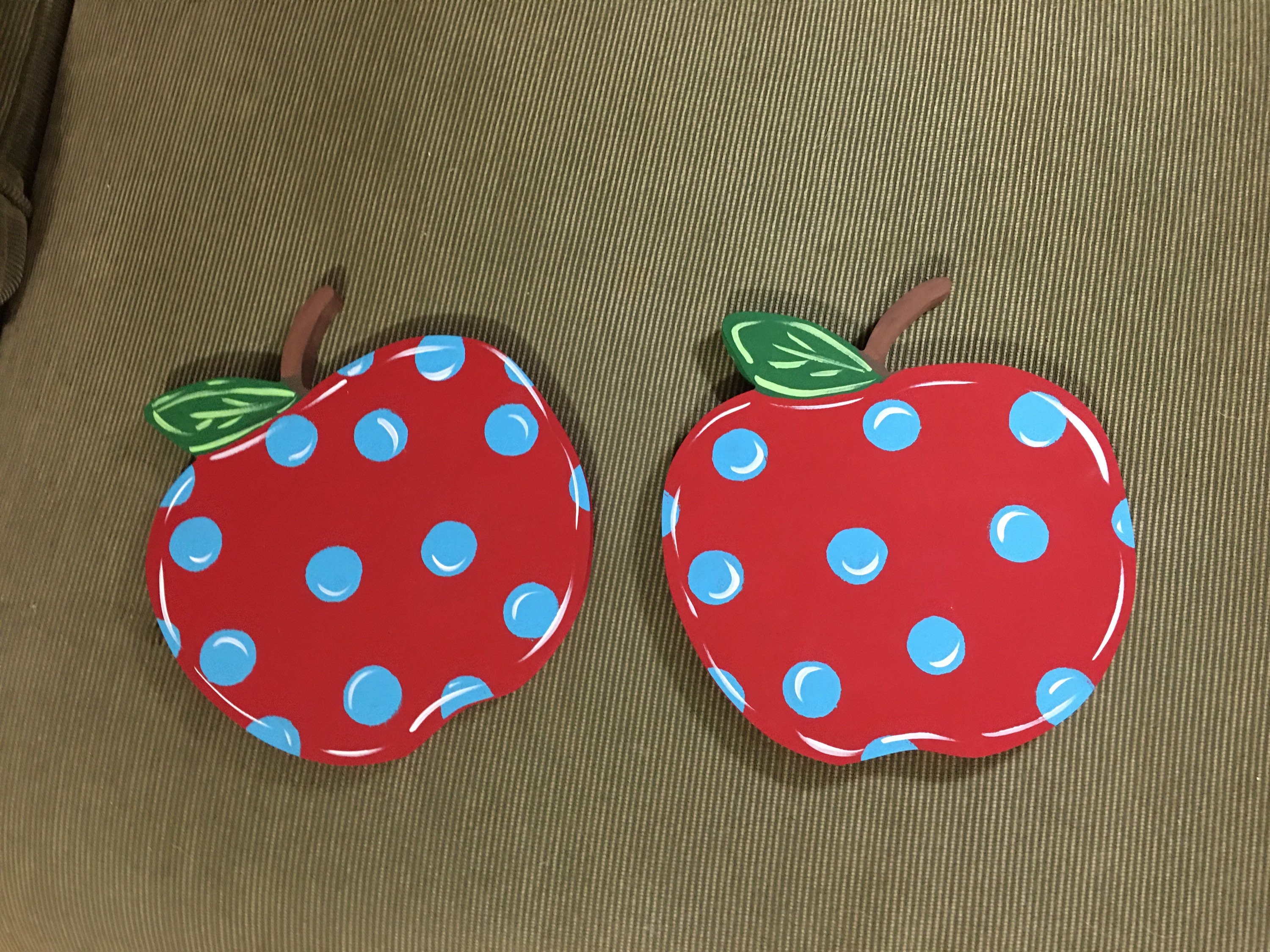 Personalized Apple, Teacher Nameplate, Teacher Gift, School Decor ...