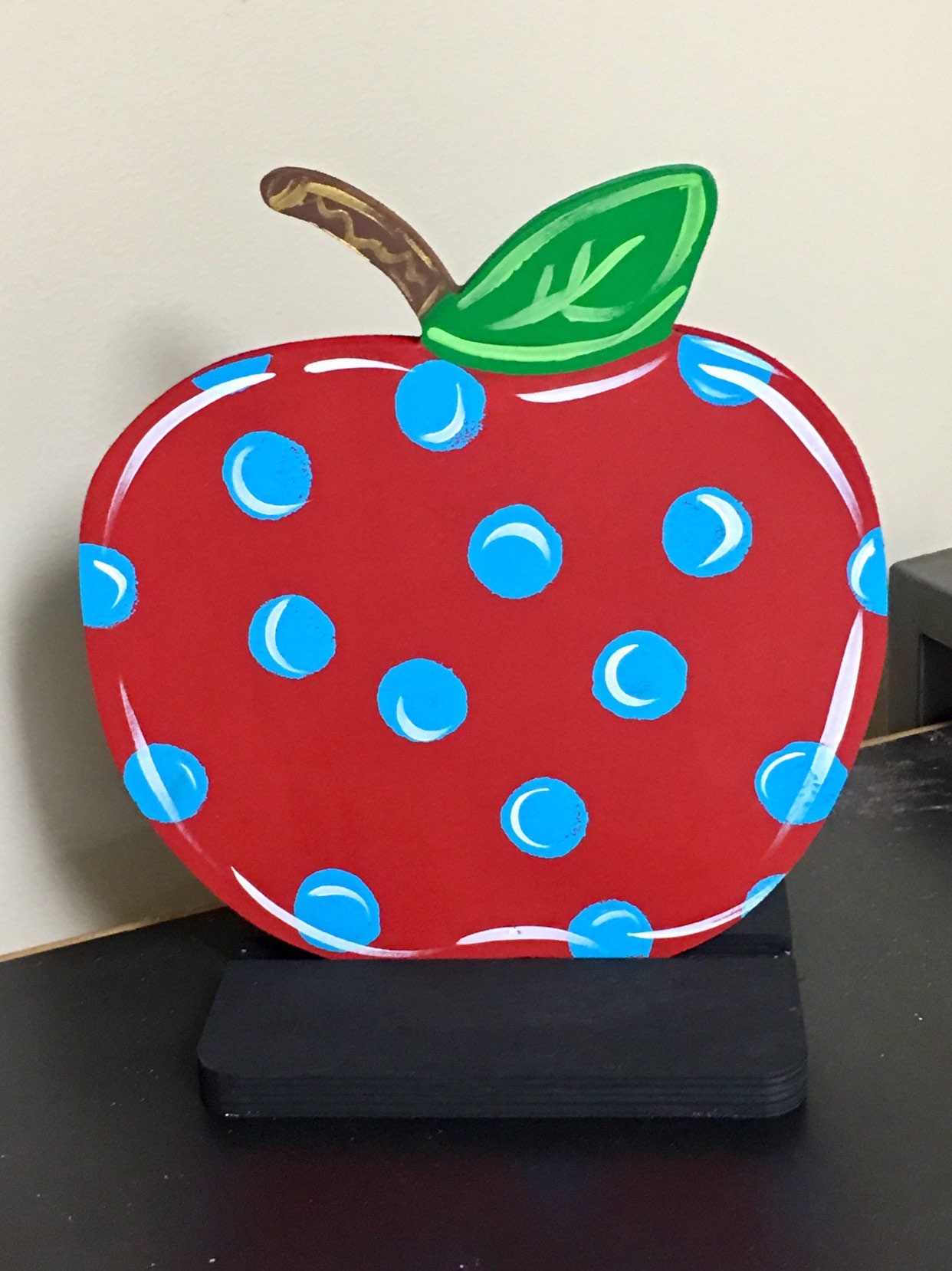 Personalized Apple, Teacher Nameplate, Teacher Gift, School Decor ...