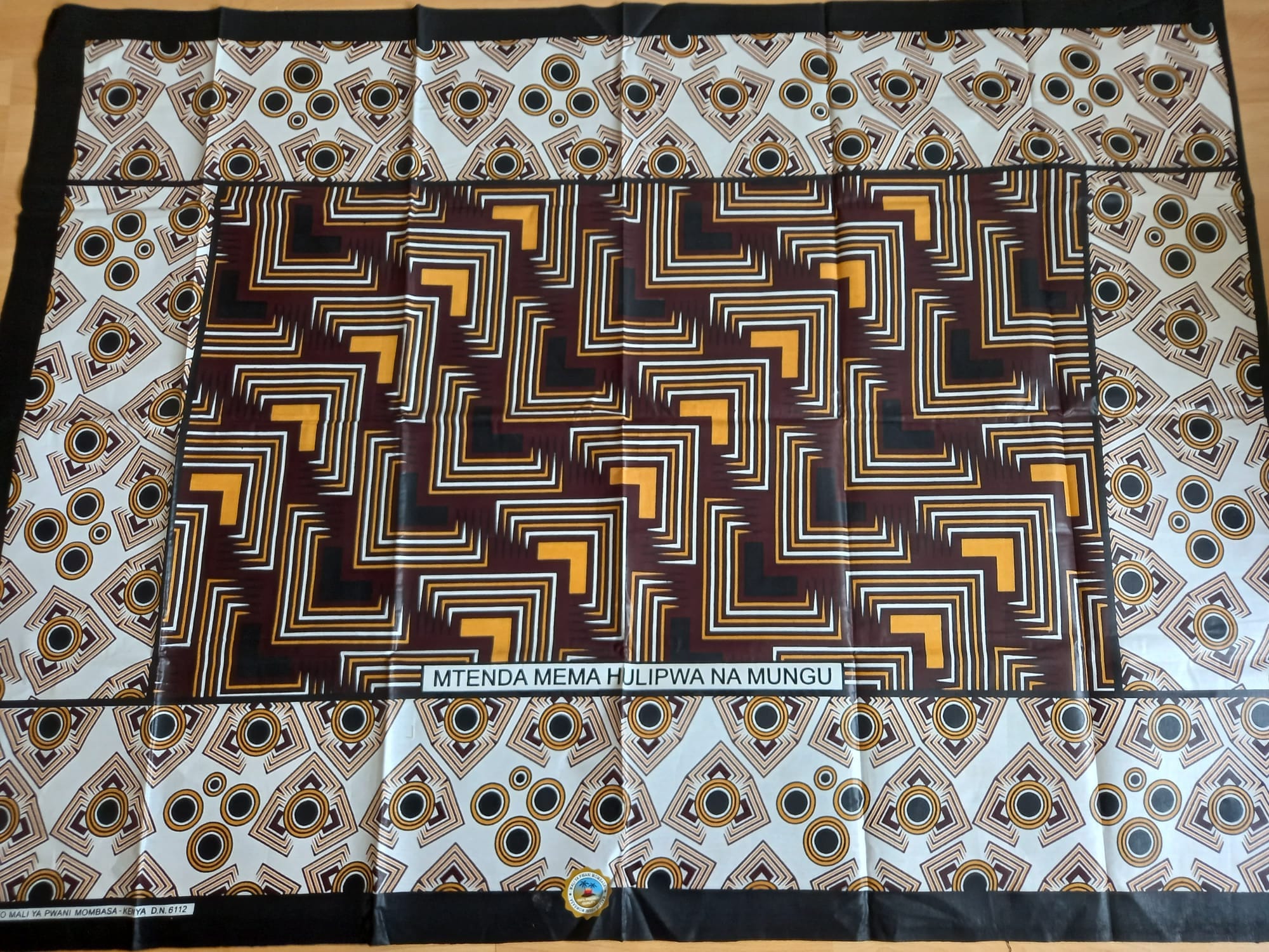 Kenyan Kanga, Swahili Kanga Mombasa, Cotton Fabric, African Khanga ...