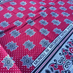 African Kanga, Tanzanian Kanga, African Leso, Kanga Nzito, African ...