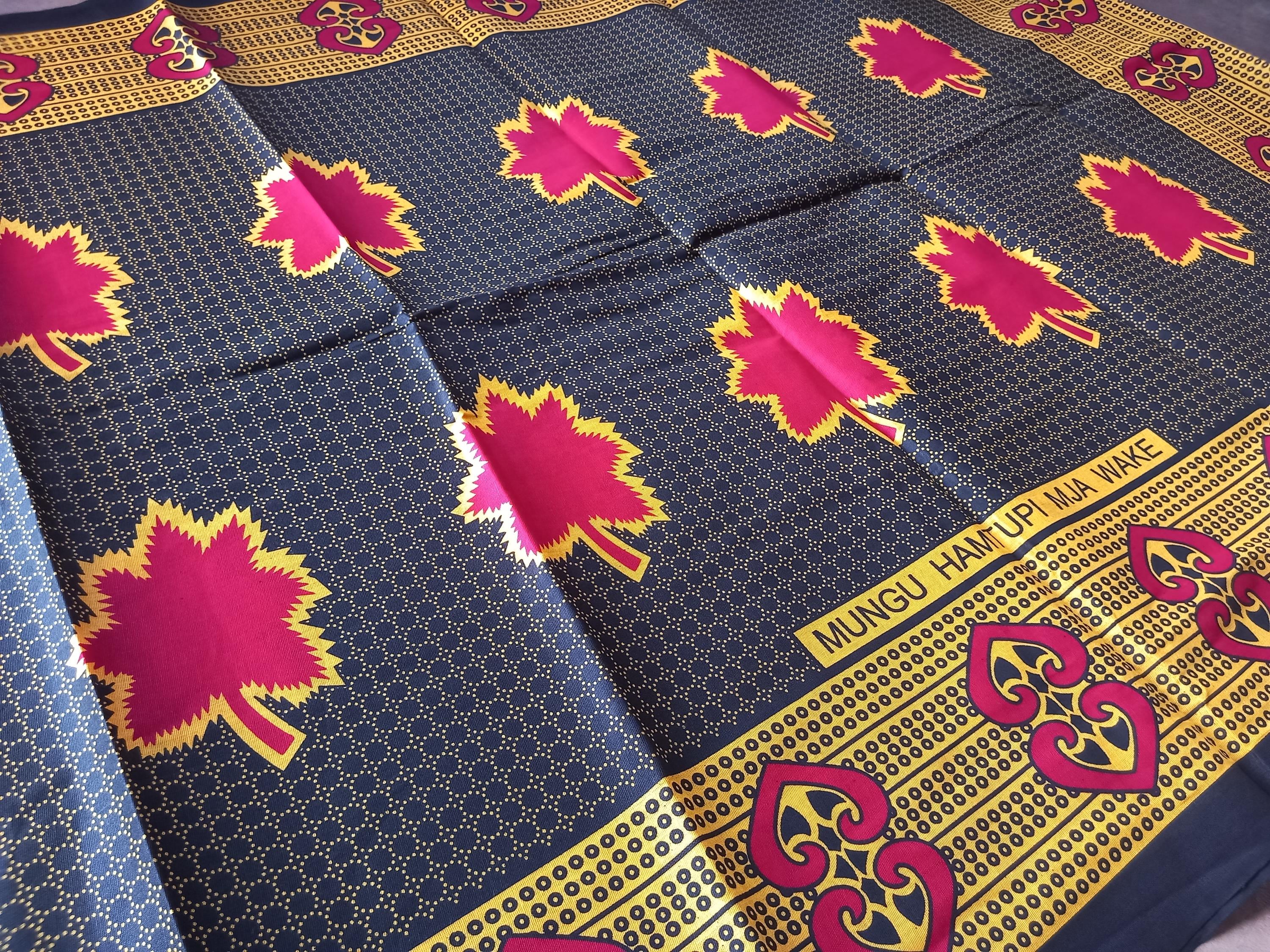 African Kanga, Tanzanian Kanga, African Leso, Kanga Nzito, African ...