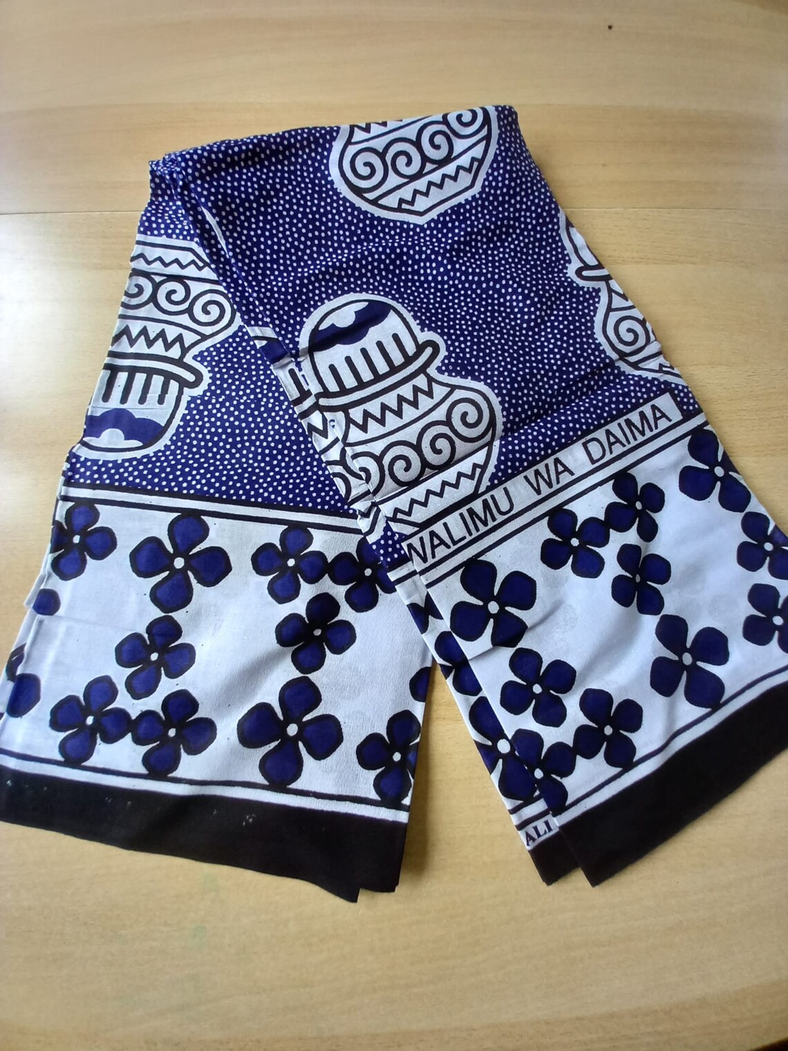 Khanga Fabric, Tanzanian Kanga, African Leso, Kanga Nzito, African ...