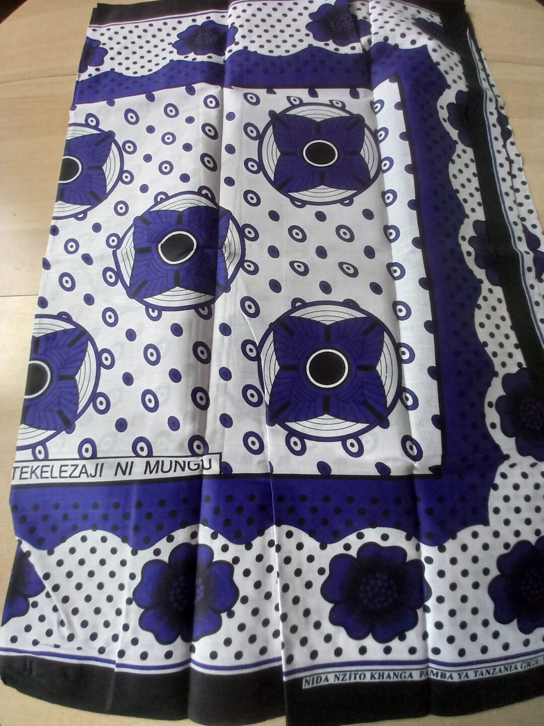 African Kanga Tanzanian Kanga African Leso Kanga Nzito - Etsy