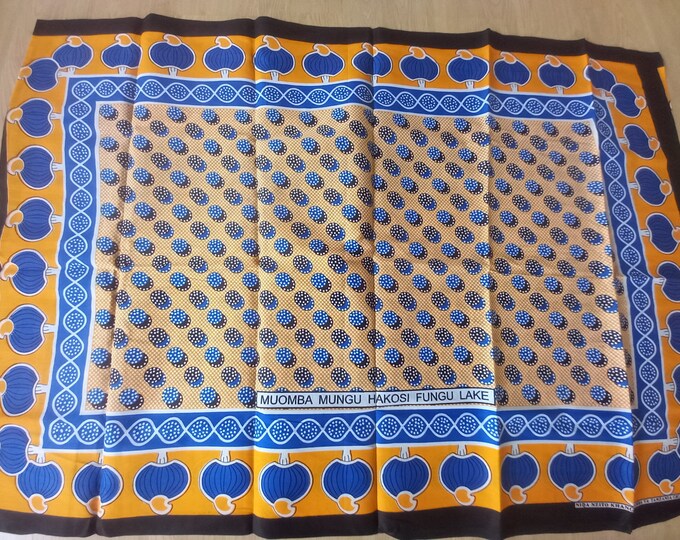 African Kanga, Tanzanian Kanga, African Leso, Kanga Nzito, African ...