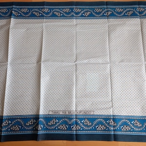 African Kanga Fabric, Leso Kanga, African Khanga Light, Dotted Kanga ...