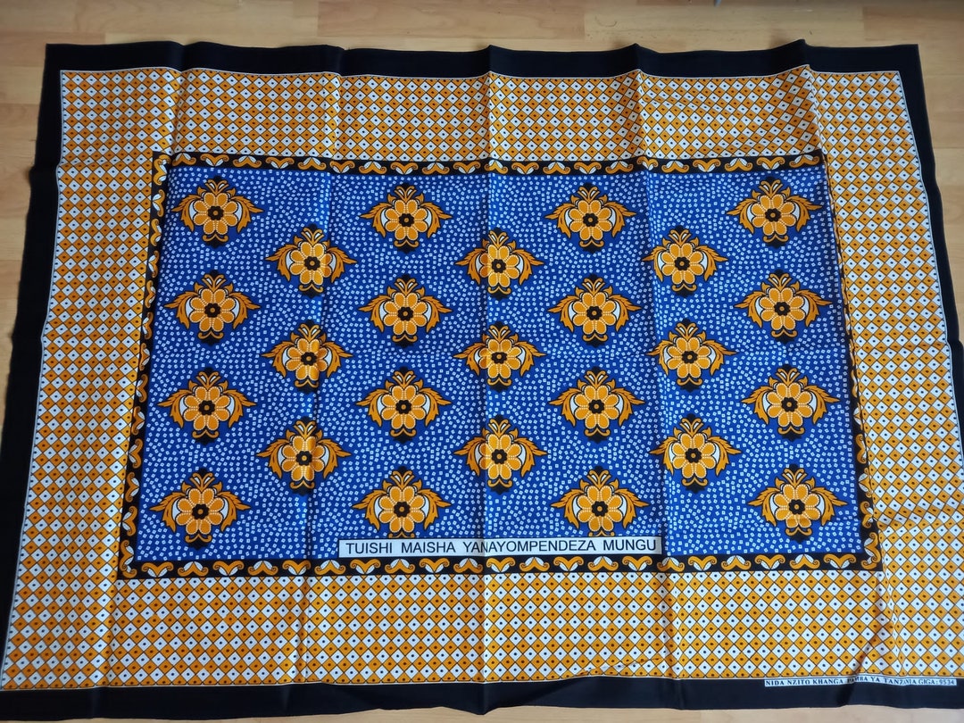 African Kanga, Tanzanian Kanga, African Leso, Kanga Nzito, African ...