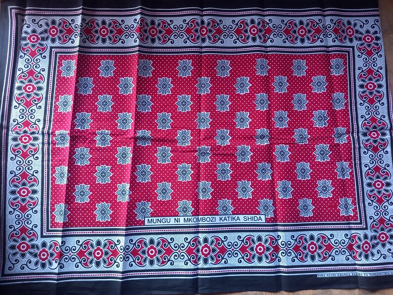 African Kanga, Tanzanian Kanga, African Leso, Kanga Nzito, African ...