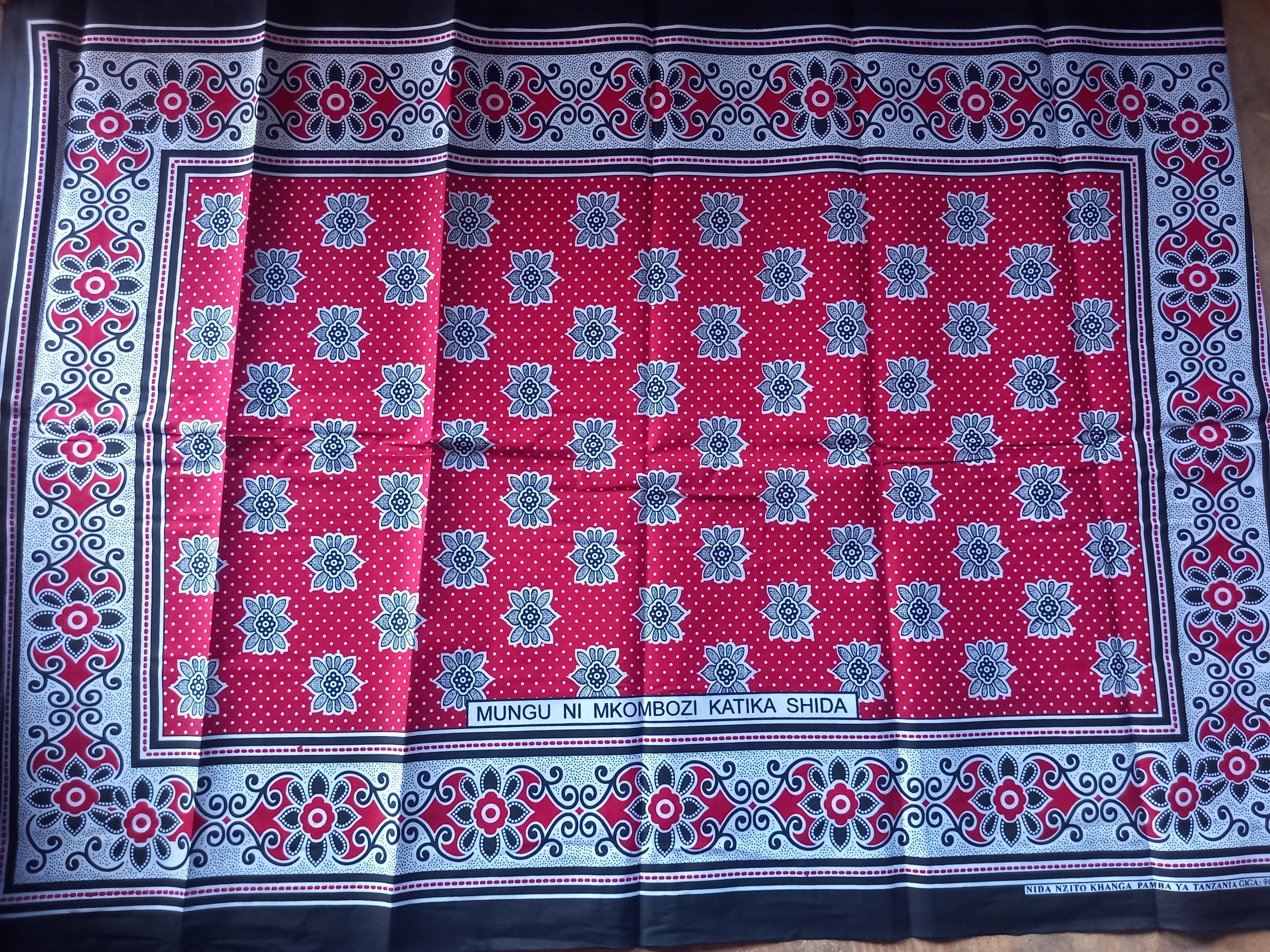 African Kanga, Tanzanian Kanga, African Leso, Kanga Nzito, African ...