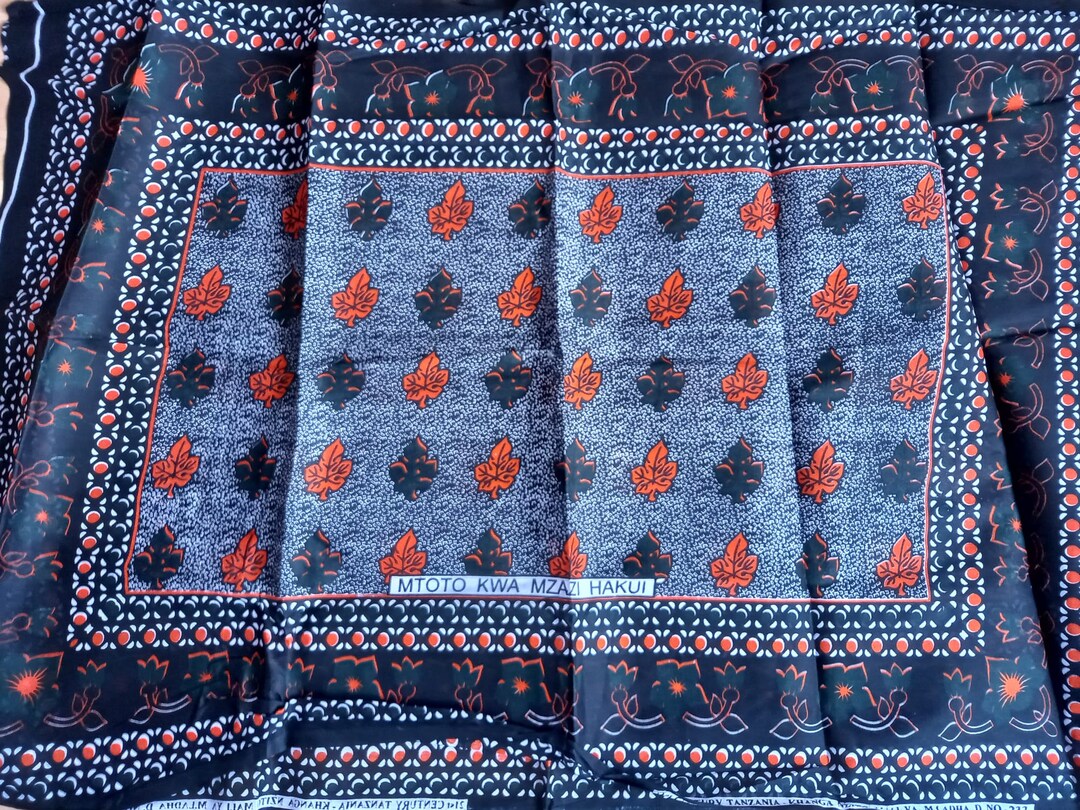 African Kanga, Tanzanian Kanga, African Leso, Kanga Nzito, African ...