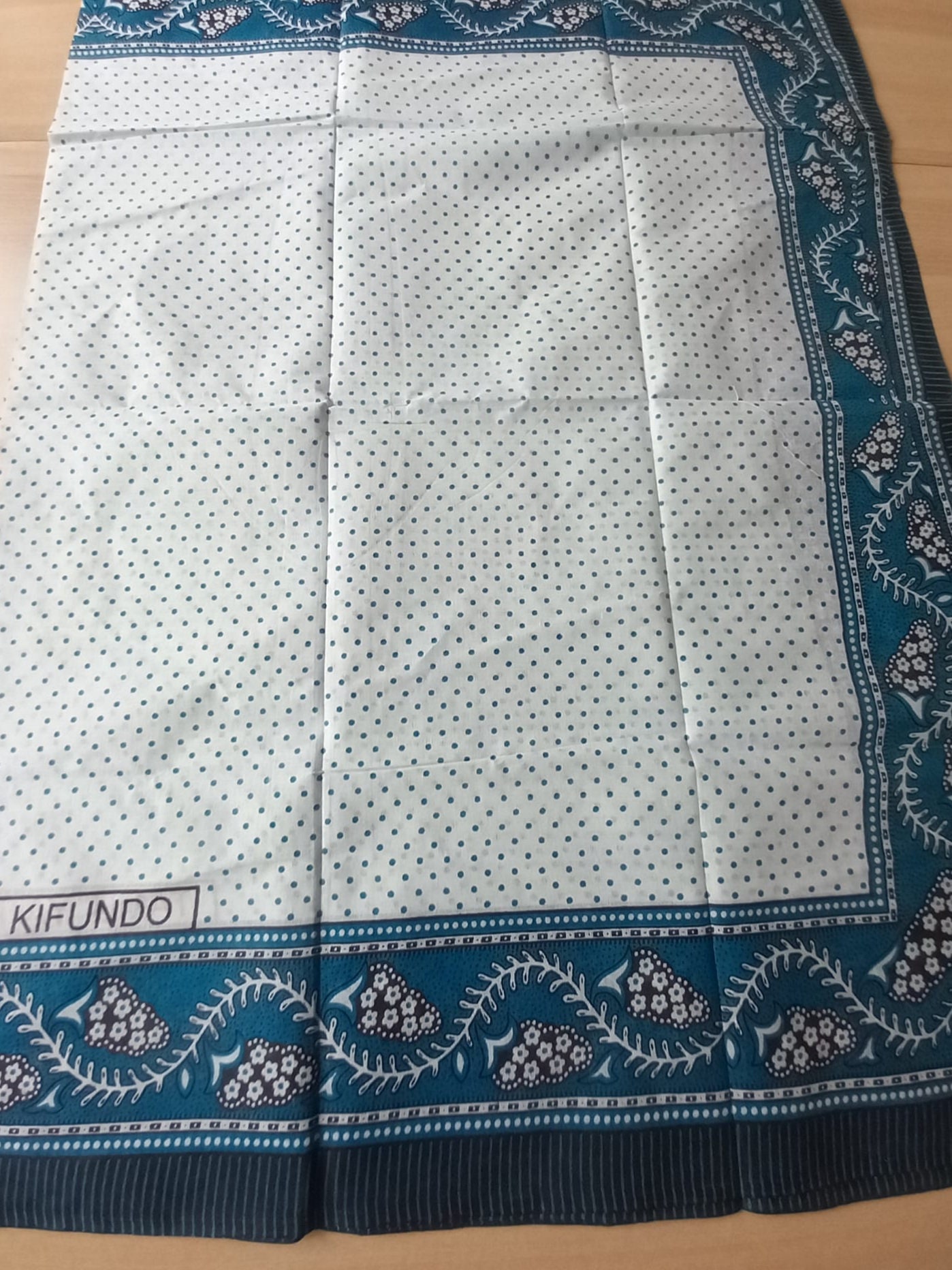 African Kanga Fabric, Leso Kanga, African Khanga Light, Dotted Kanga ...