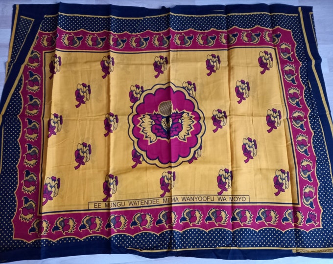 African Kanga, Tanzanian Kanga, African Leso, Kanga Nzito, African ...