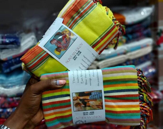 Kikoi African, Tanzanian Traditional Kikoy, Cotton Pareo, African ...