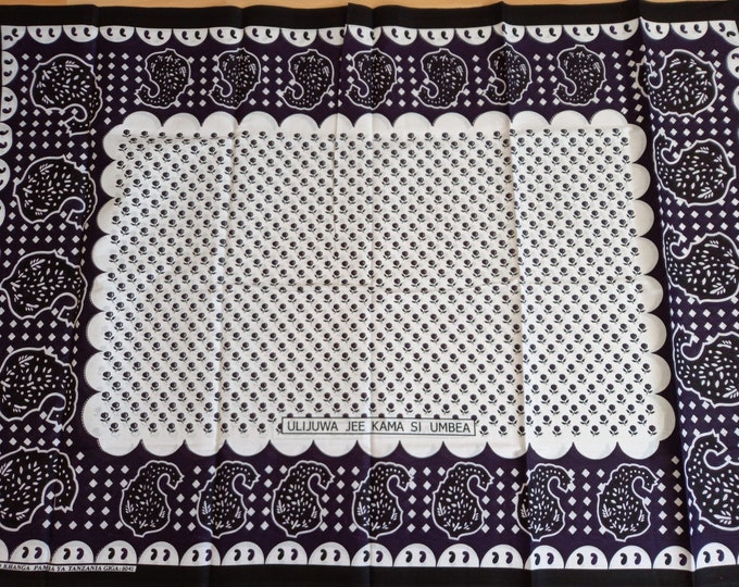 Kenyan Kanga Leso, Khanga Fabric, Pink Kanga, Tanzanian Kanga, Kanga ...