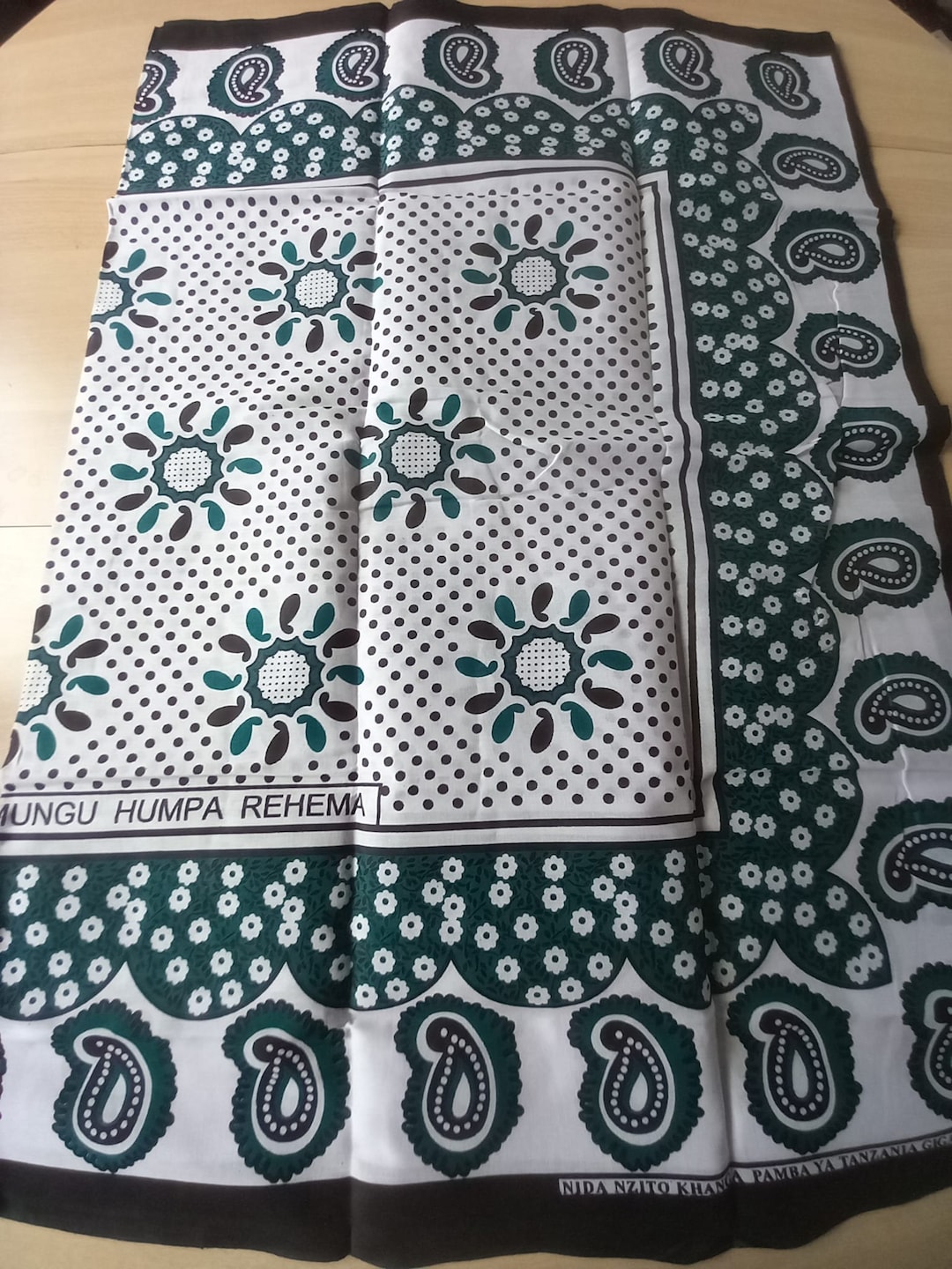 Kanga Fabric African Khanga Kenyan Leso Tanzanian Kanga - Etsy