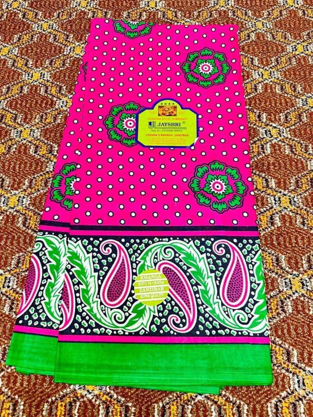 Big Kanga Zanzibar, Khanga Fabric, African Khanga Big Tanzanian Kanga ...