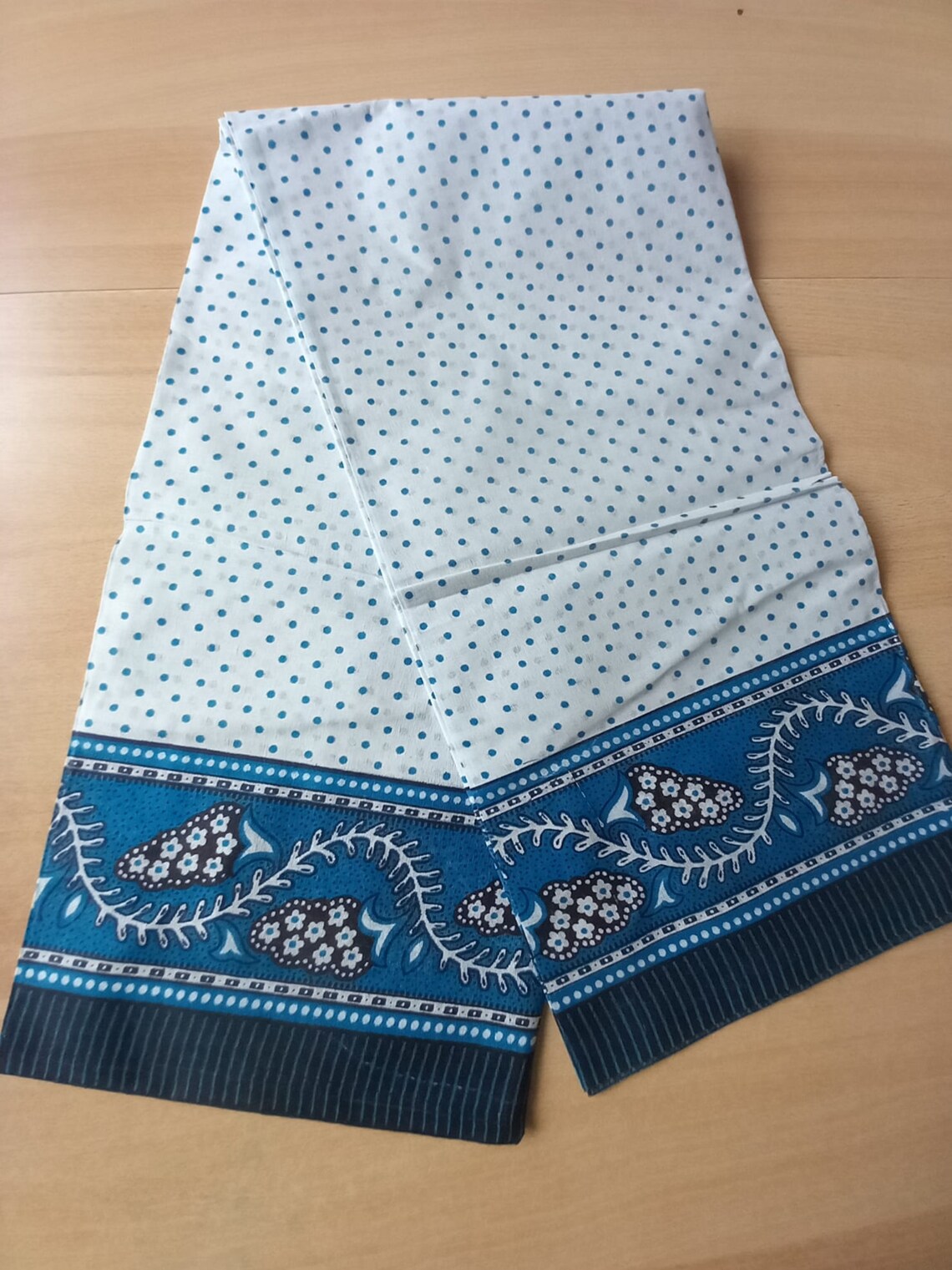 African Kanga Fabric, Leso Kanga, African Khanga Light, Dotted Kanga ...