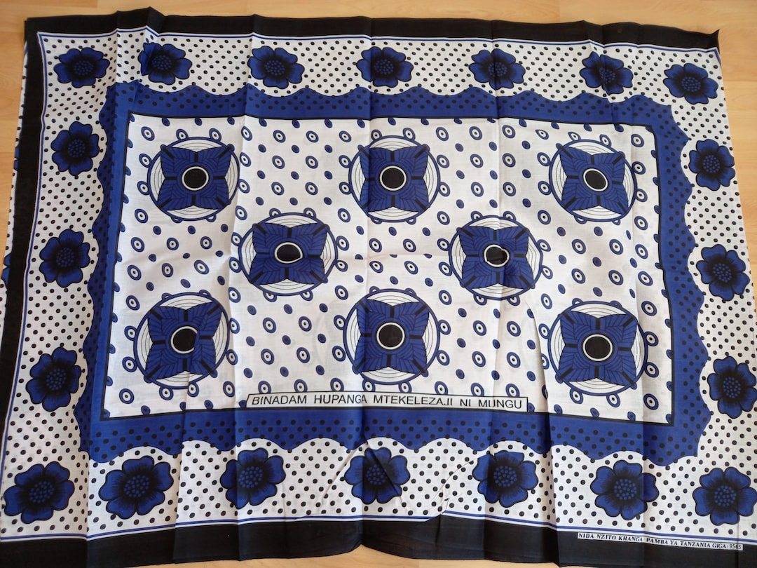 African Kanga, Tanzanian Kanga, African Leso, Kanga Nzito, African ...