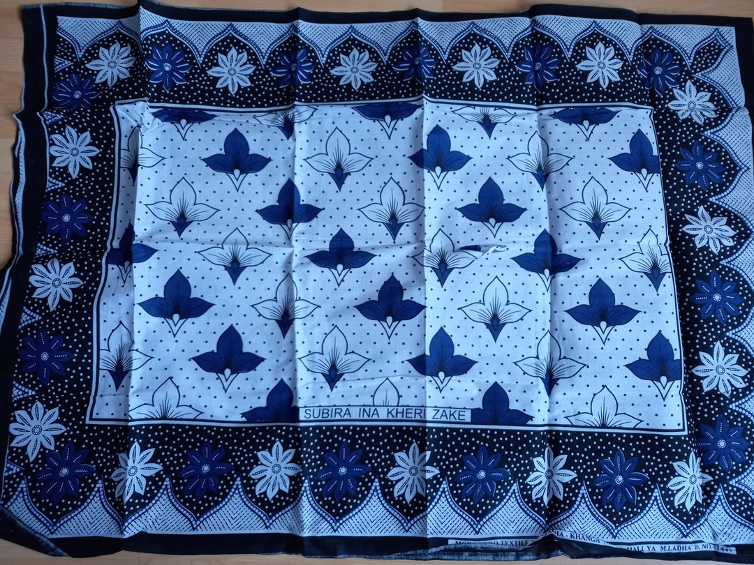 African Kanga Tanzanian Kanga African Leso Kanga Nzito - Etsy