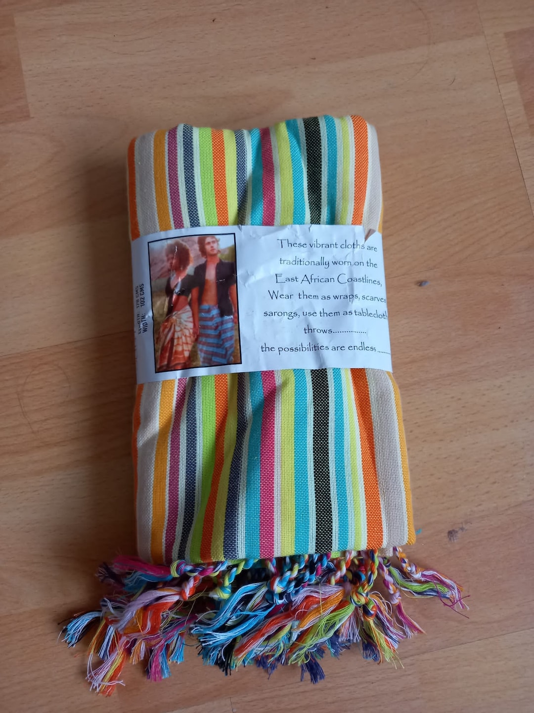 Tanzanian Kikoy, African Kikoi, Cotton Pareo, African Sarong, African ...