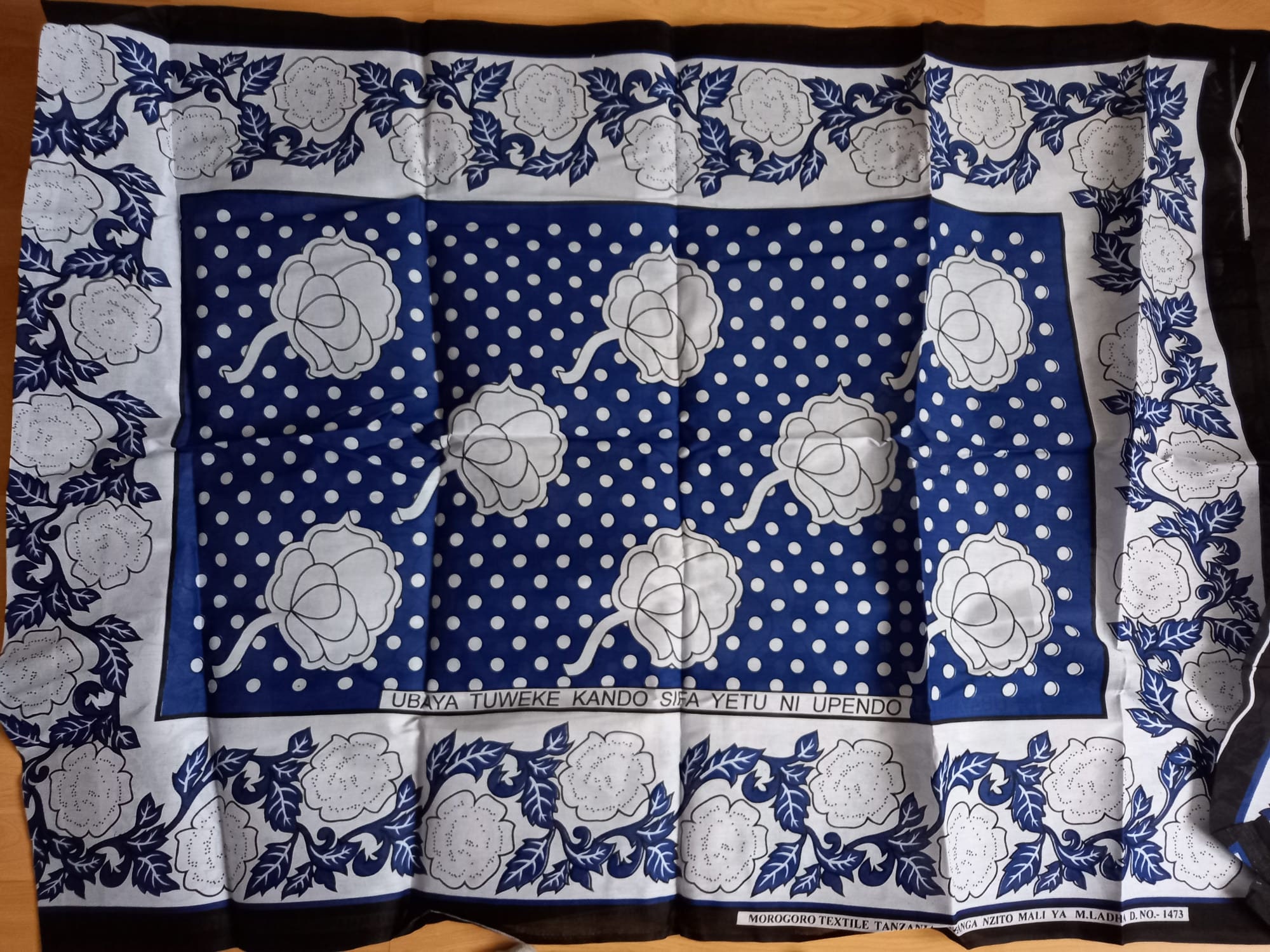 Kanga Fabric, African Khanga, Kenyan Leso, Tanzanian Kanga, African ...