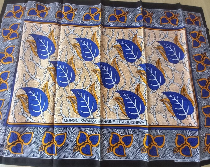 African Kanga, Tanzanian Kanga, African Leso, Kanga Nzito, African ...