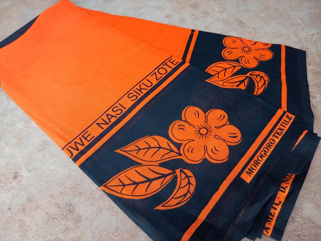 Kanga Fabric, African Khanga, Kenyan Leso, Tanzanian Kanga, African ...