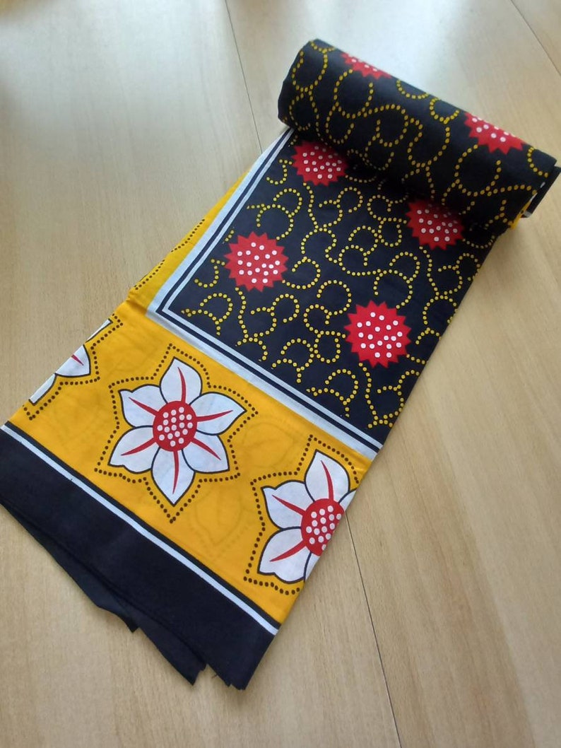 Khanga Fabric, African Fabric, Tanzanian Kanga, Cotton Fabric, African ...