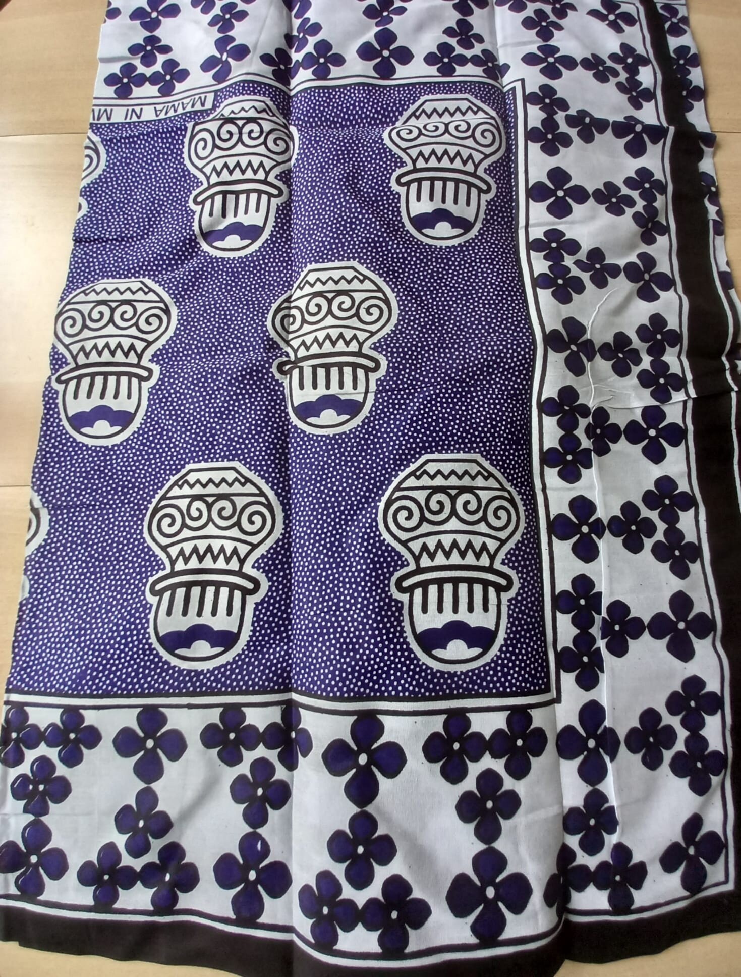 Khanga Fabric, Tanzanian Kanga, African Leso, Kanga Nzito, African ...