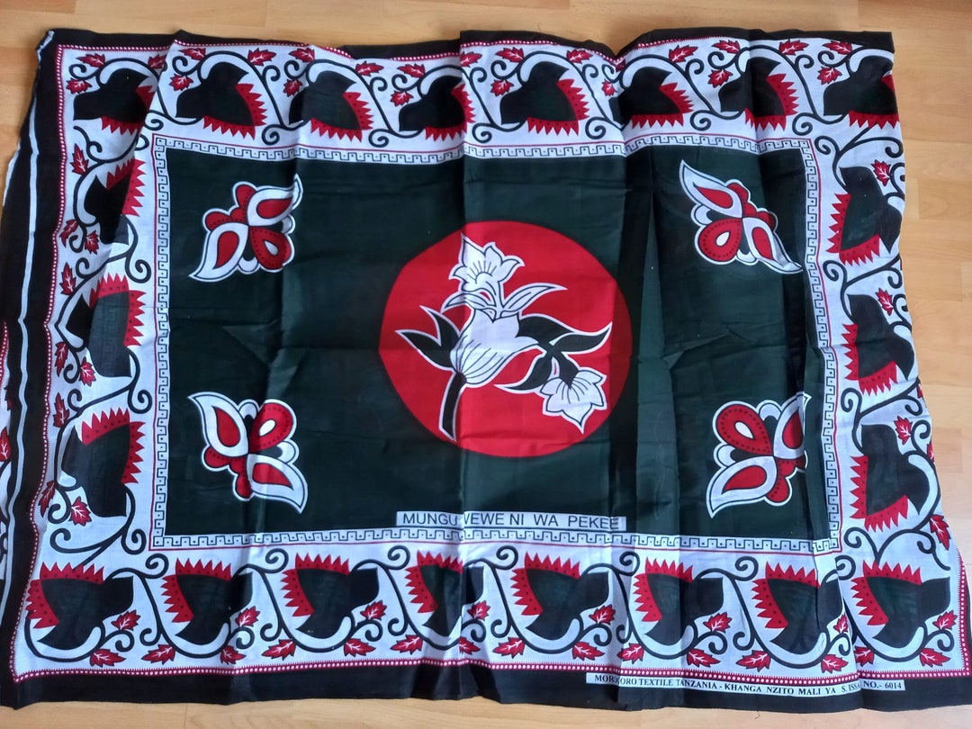African Kanga, Tanzanian Kanga, African Leso, Kanga Nzito, African ...
