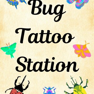 Bug Birthday Party Sign Decor Bundle - Etsy