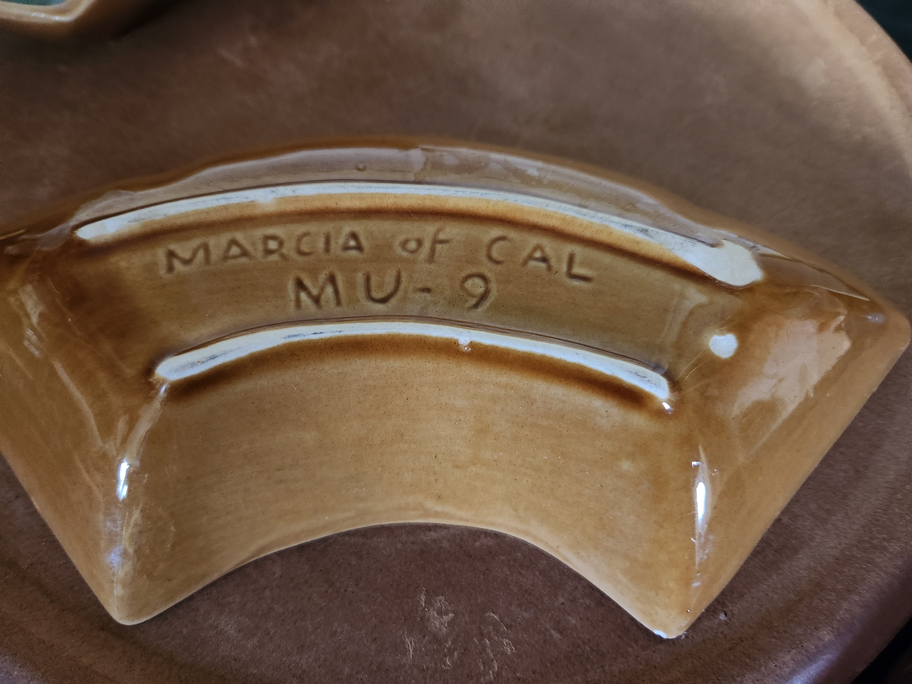 Rare Marcia of California Pottery Lazy Susan Rotating Chip/dip ...