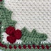 Holly Square Crochet PATTERN, Granny Square Crochet Pattern, Crochet ...