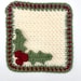 Holly Square Crochet PATTERN, Granny Square Crochet Pattern, Crochet ...