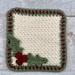 Holly Square Crochet PATTERN, Granny Square Crochet Pattern, Crochet ...