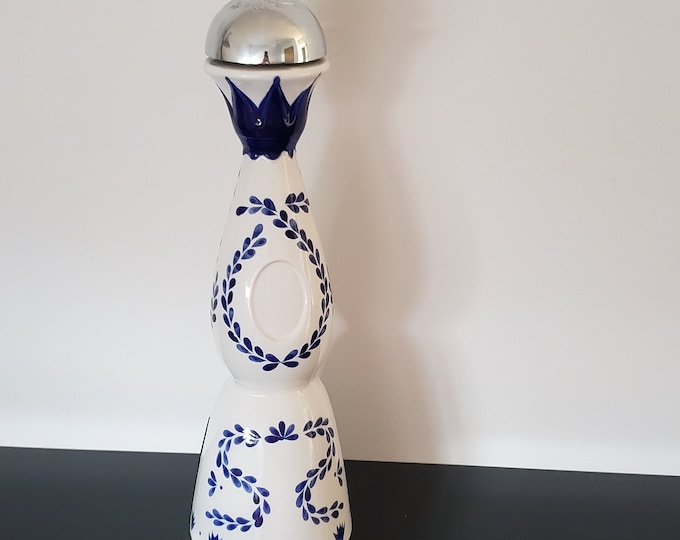 Clase Azul Empty Bottle, Hand Painted Clase Azul Bottle, Bottle With ...