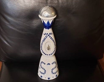 Hand-painted Clase Azul Reposado Empty Tequila Bottle - Etsy