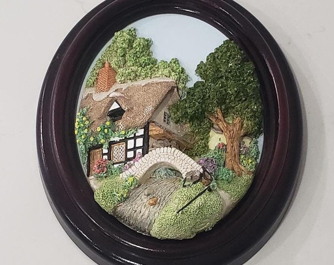 Lakeland Studios Alport Mill 3D Wall Hanging, Hand Crafted 3 ...