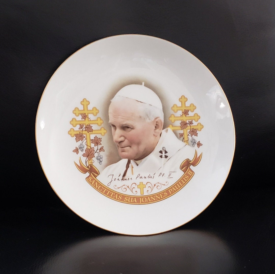 Pope John Paul II Papal Visit to Canada Collectible Plate, September 9 ...