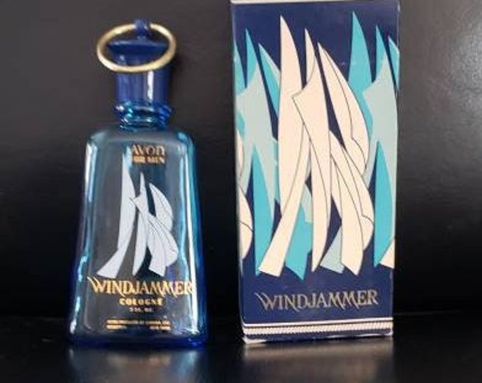 Avon Windjammer Cologne Bottle With Box , Free Shipping - Etsy