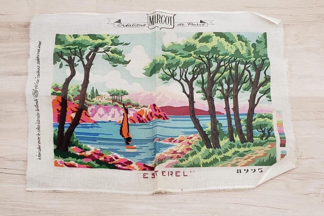Margot Creations De Paris Needlepoint, ESTEREL, Made in France, Margot ...