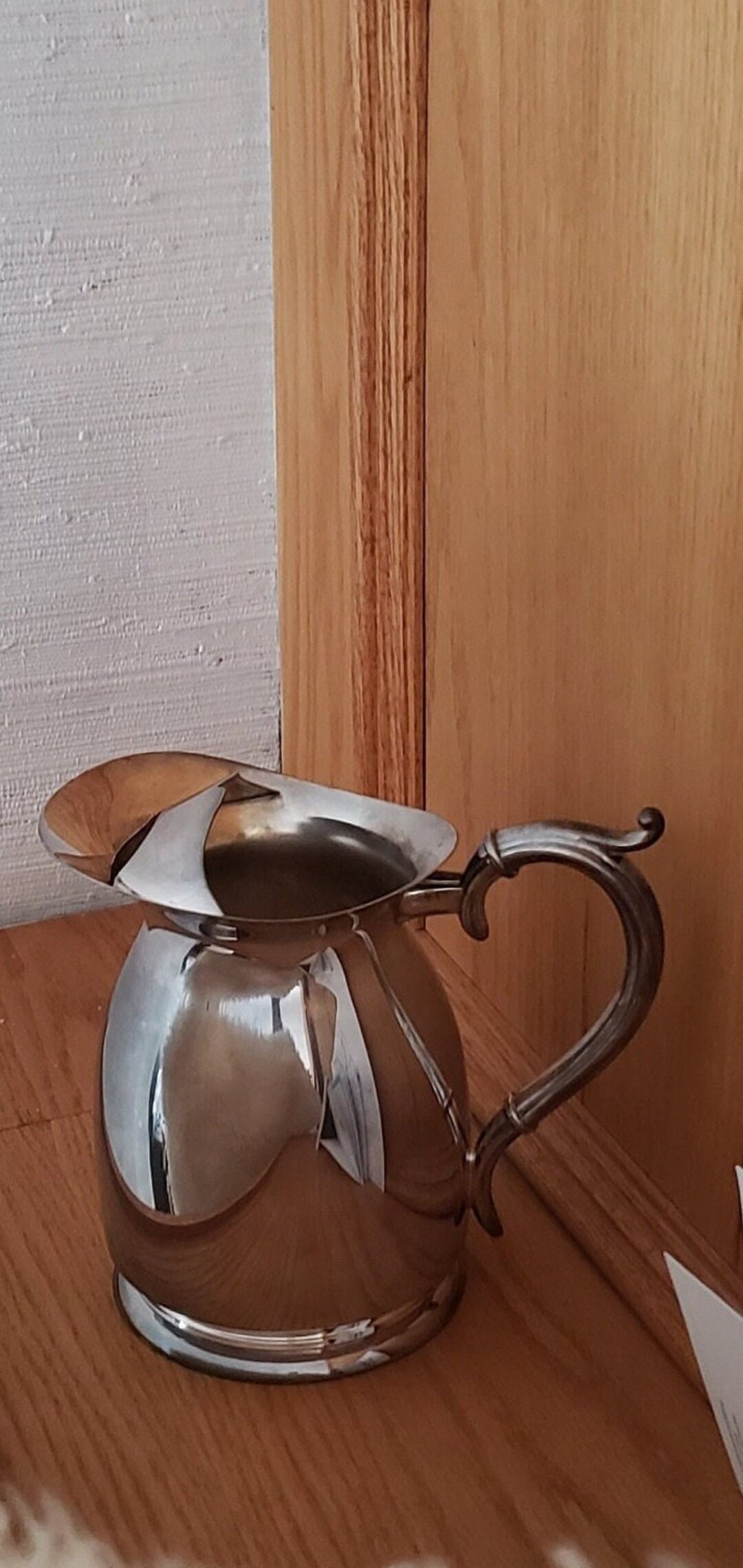 Primrose Silver Plate Water Pitcher, Primrose Plate EP Copper BM Mounts ...