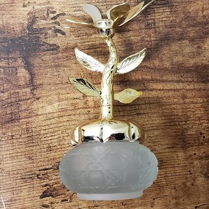 Vintage Avon Keepsake Cream Sachet Bottle, Avon Keepsake Gold Colored ...