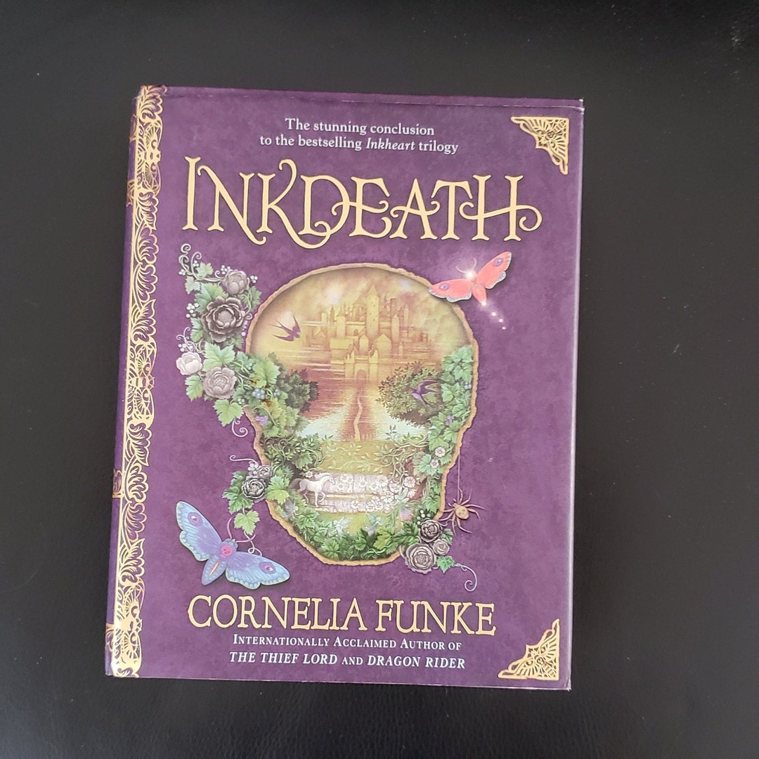 INKDEATH Hard Cover Book by Cornelia Funke, Conclusion to Inkheart ...