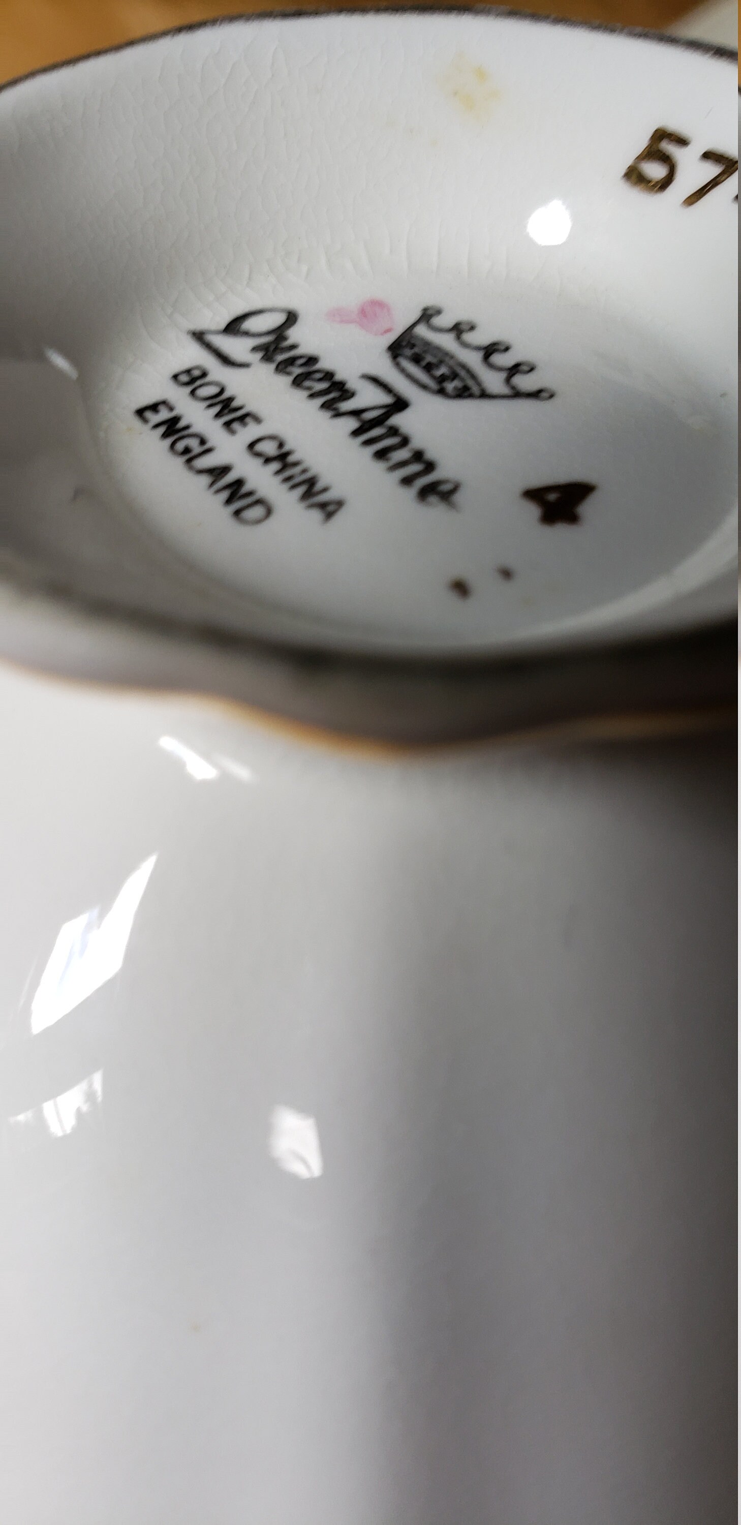 Queen Anne Ribbons and Bows Bone China England Ribbons Bows | Etsy