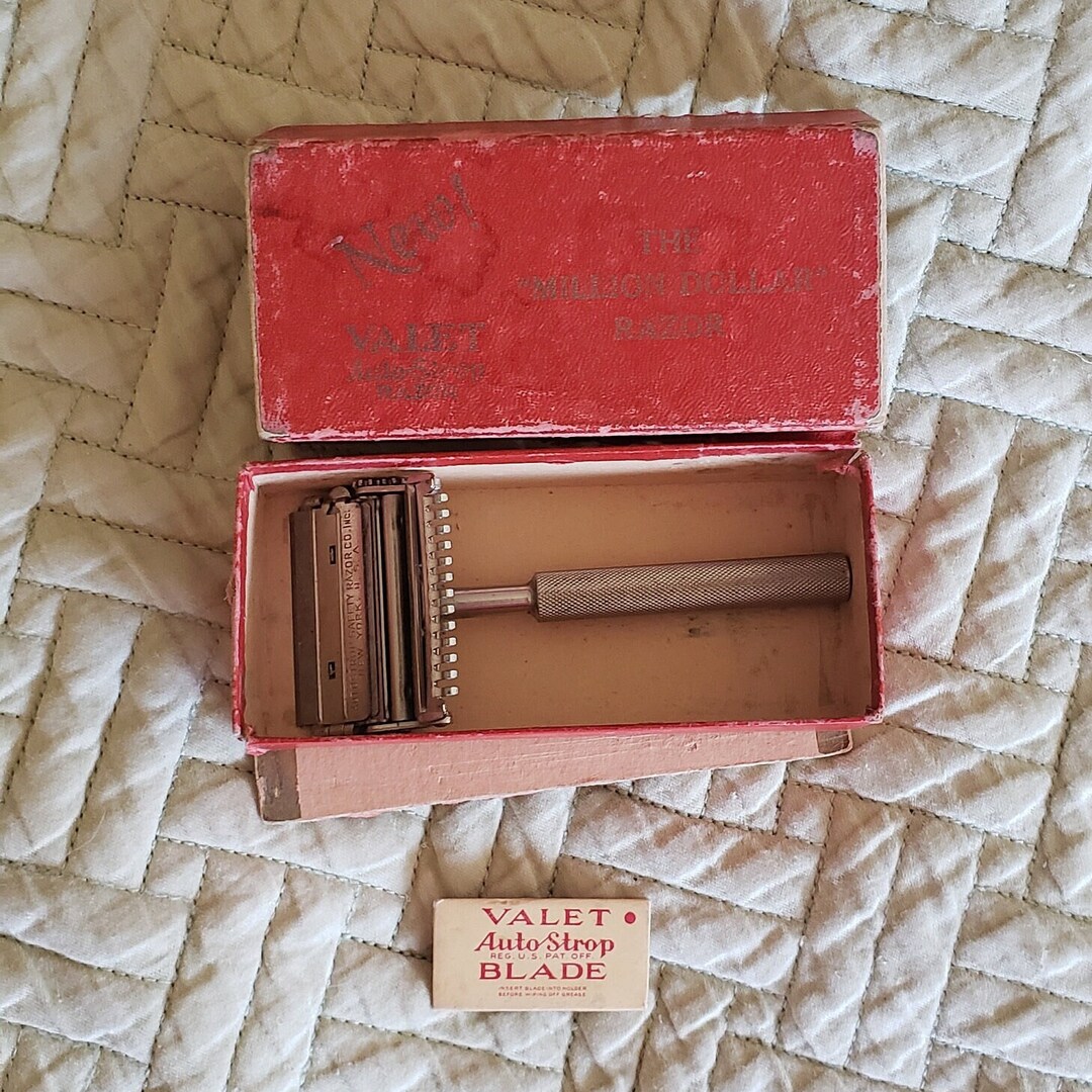 Vintage Valet Auto Strop Safety Razor , the Million Dollar Razor ...