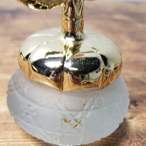 Vintage Avon Keepsake Cream Sachet Bottle, Avon Keepsake Gold Colored ...