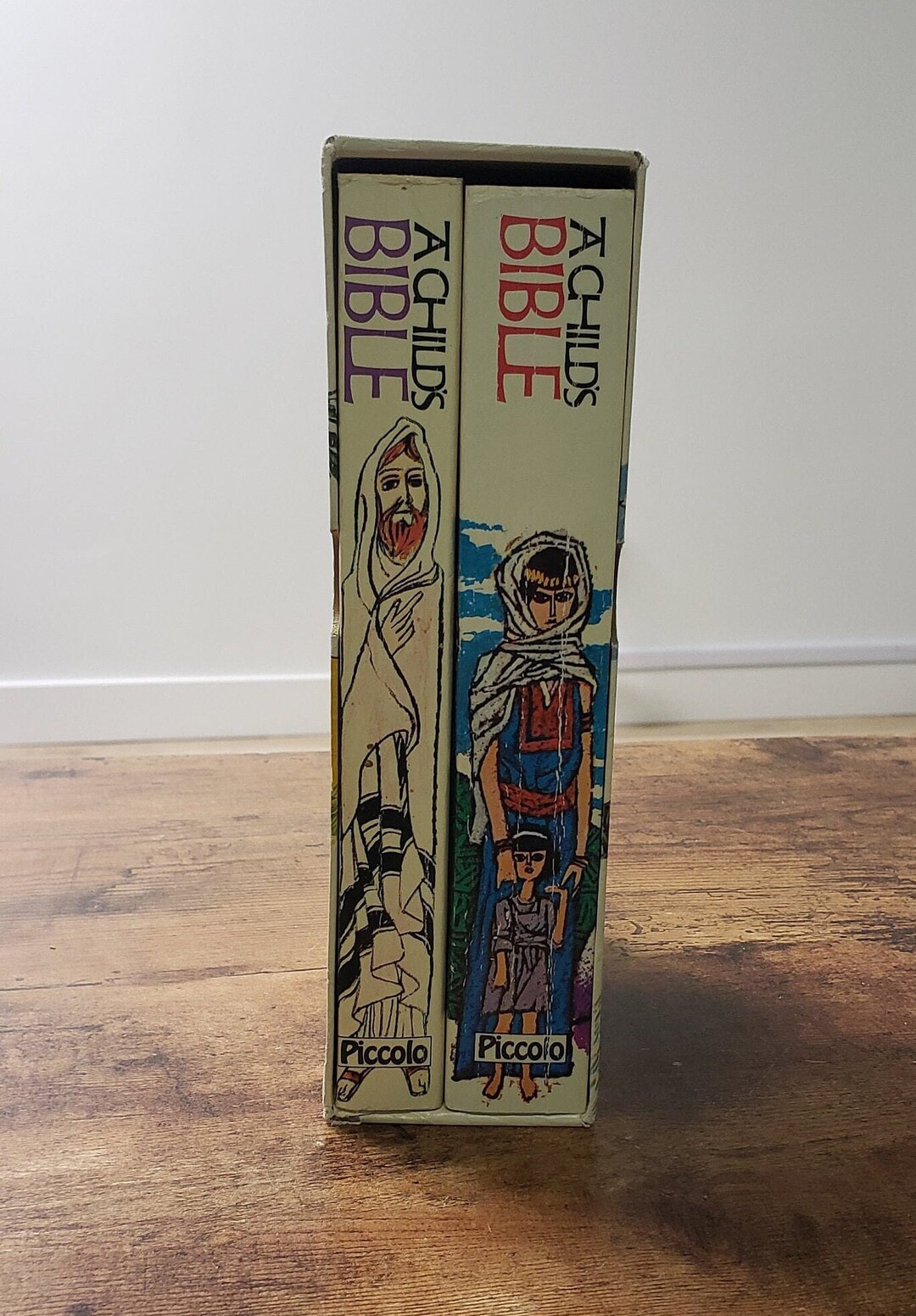 Vintage A Child's Bible Boxed Set, A Child's Bible New & Old Testament ...