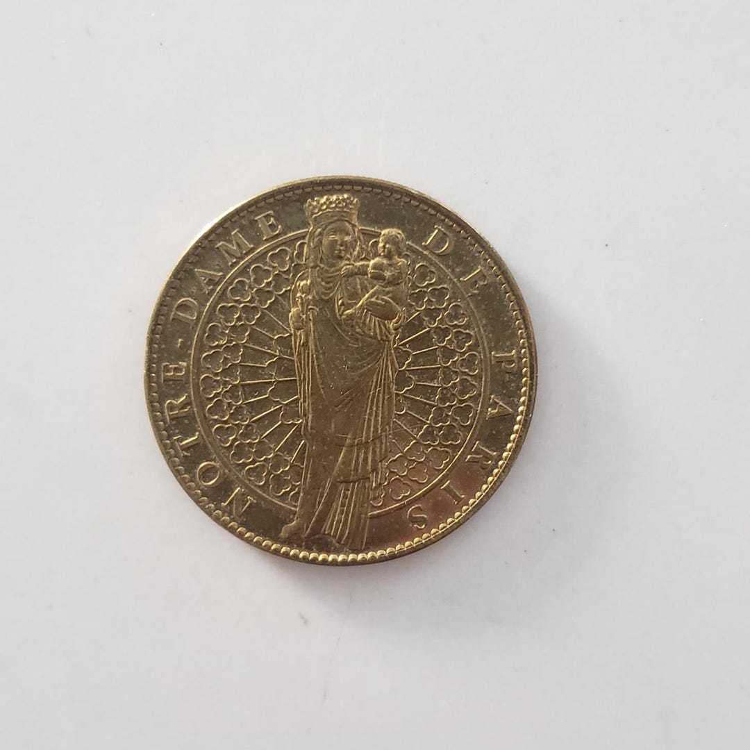 Cathedrale Notre Dame De Paris, Edition 2012, French Medal Token France ...