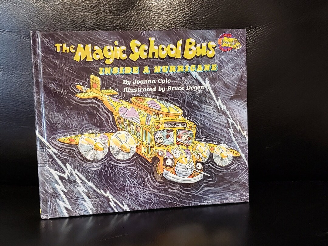 The Magic School Bus Inside A Hurricane, 1995 Hardback Book by Joanna ...